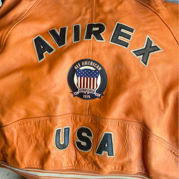 Avirex | Jackets & Coats | Genuine All Leather Vintage Avirex Icon ...